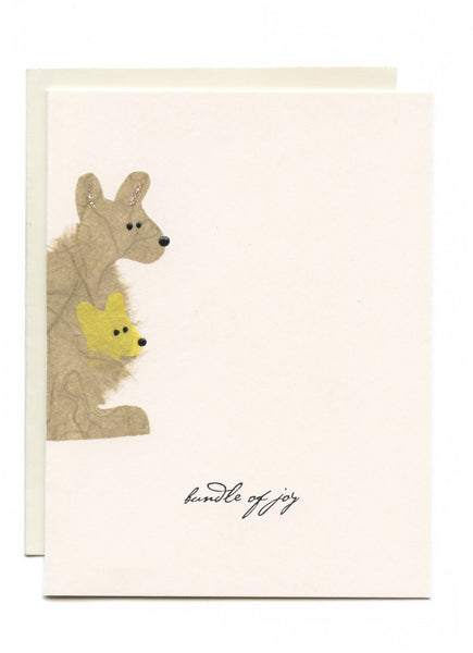 "Bundle of Joy" Roo and Baby – Flaunt Cards